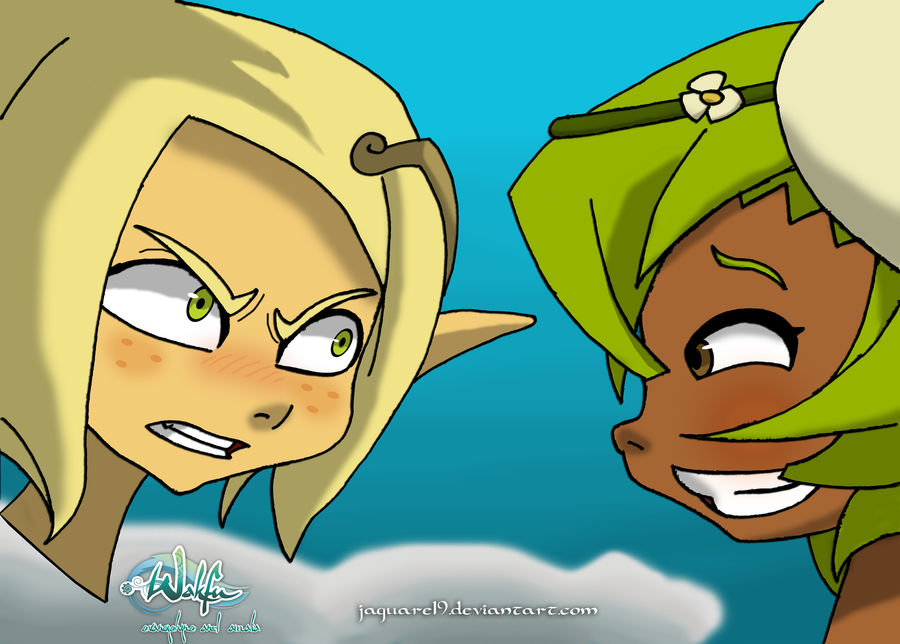 Eva And Amalia In The Ship By Jaguare19 On Deviantart