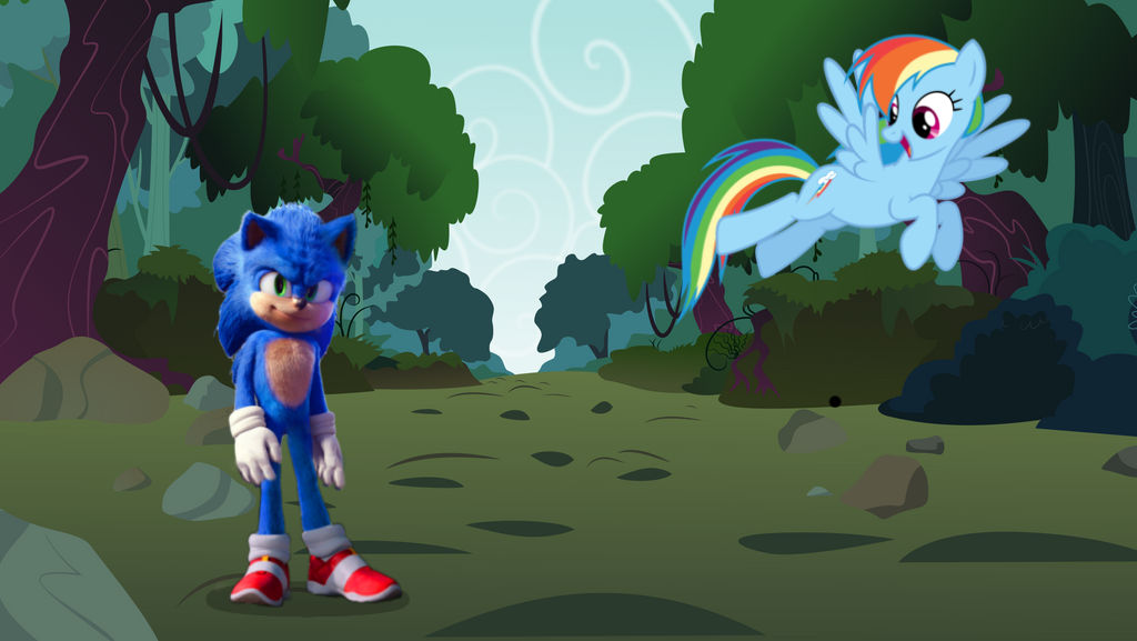 L.A. Sonic Meets Rainbow Dash by Trainboy452 on DeviantArt L.A. Sonic Meets Rainbow Dash by Trainboy452 on DeviantArt
