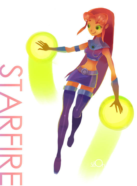 Starfire By Zgul Osr1113 On Deviantart