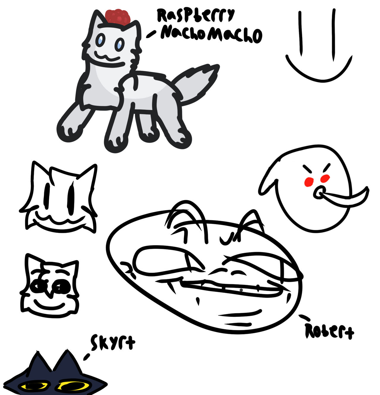 Procreate Doodles 1 By Chlorinelight On Deviantart