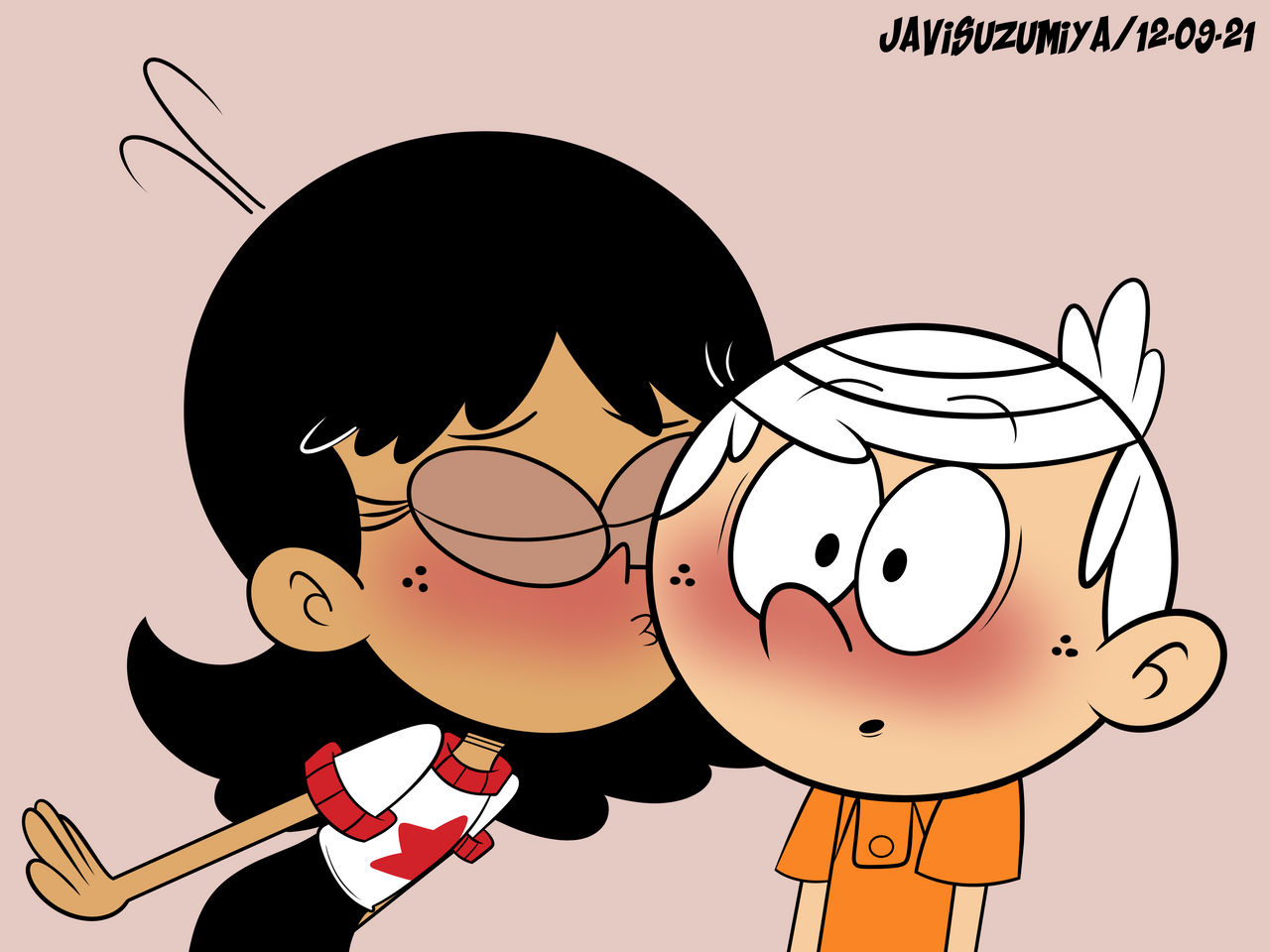 Artist Javisuzumiya Character Lincoln And Stella By Uribemartz On Deviantart