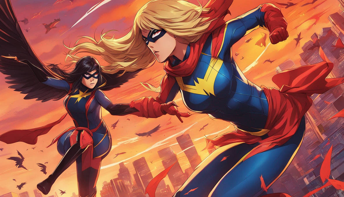 Ms Marvel Anime 2 By Gordh13 On Deviantart