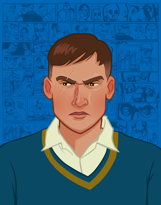 Gary Smith Portrait Bully By Old Jankins On Deviantart