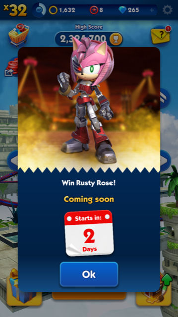 Rusty Rose In Sonic Dash By Solarthehedgehog34 On Deviantart