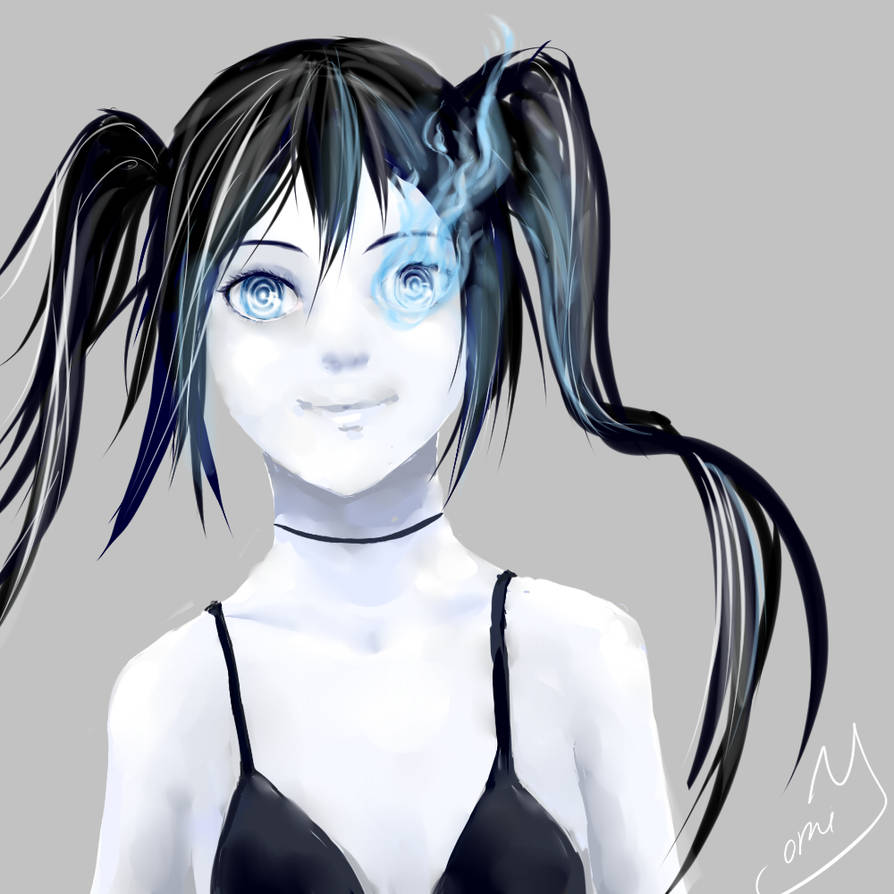Black Rock Shooter By Yominyannyan On Deviantart