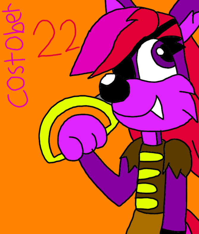 Costober 2023 Day 22 Roxy Fox As A Pirate By Dumbothe2nd On Deviantart
