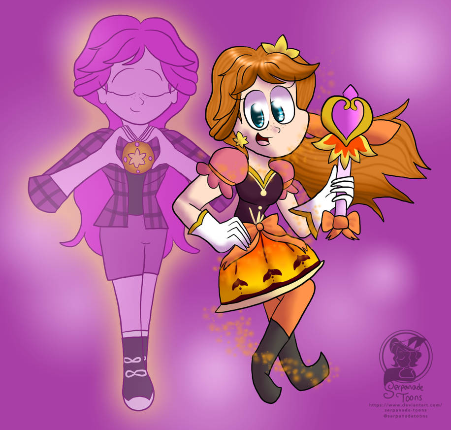 Magical Anna Ce By Serpanade Toons On Deviantart