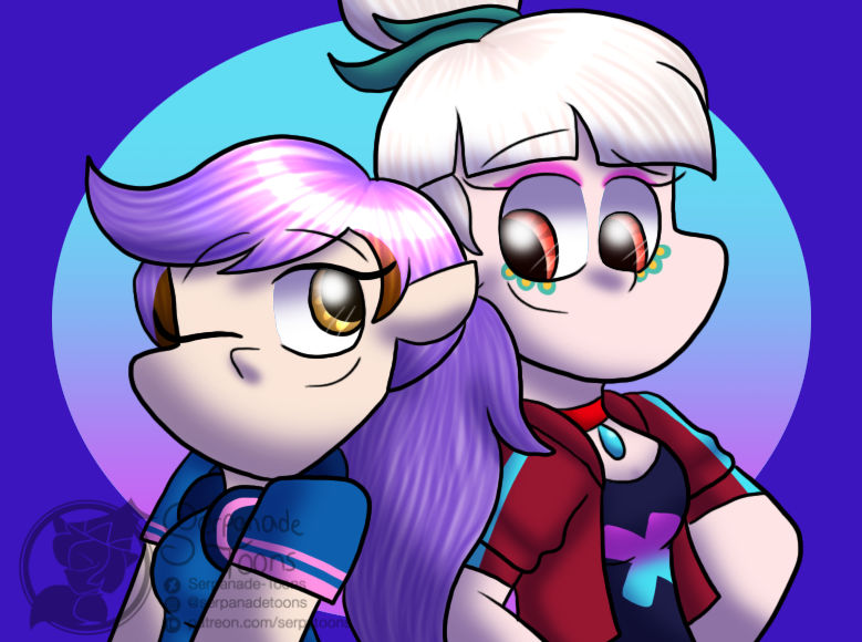 Girl Team At By Serpanade Toons On Deviantart