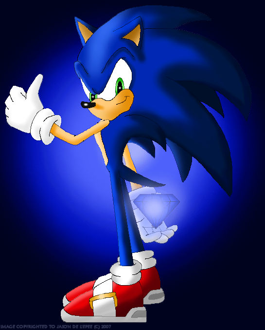 Sonic Glow by jasonlauchlan on DeviantArt