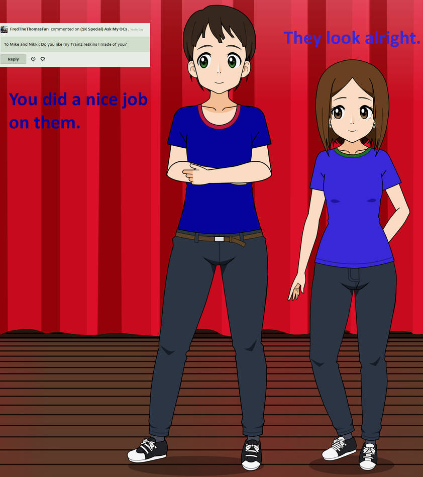Ask My OCs - Question 2 by Thenewmikefan21 on DeviantArt Ask My OCs - Question 2 by Thenewmikefan21 on DeviantArt