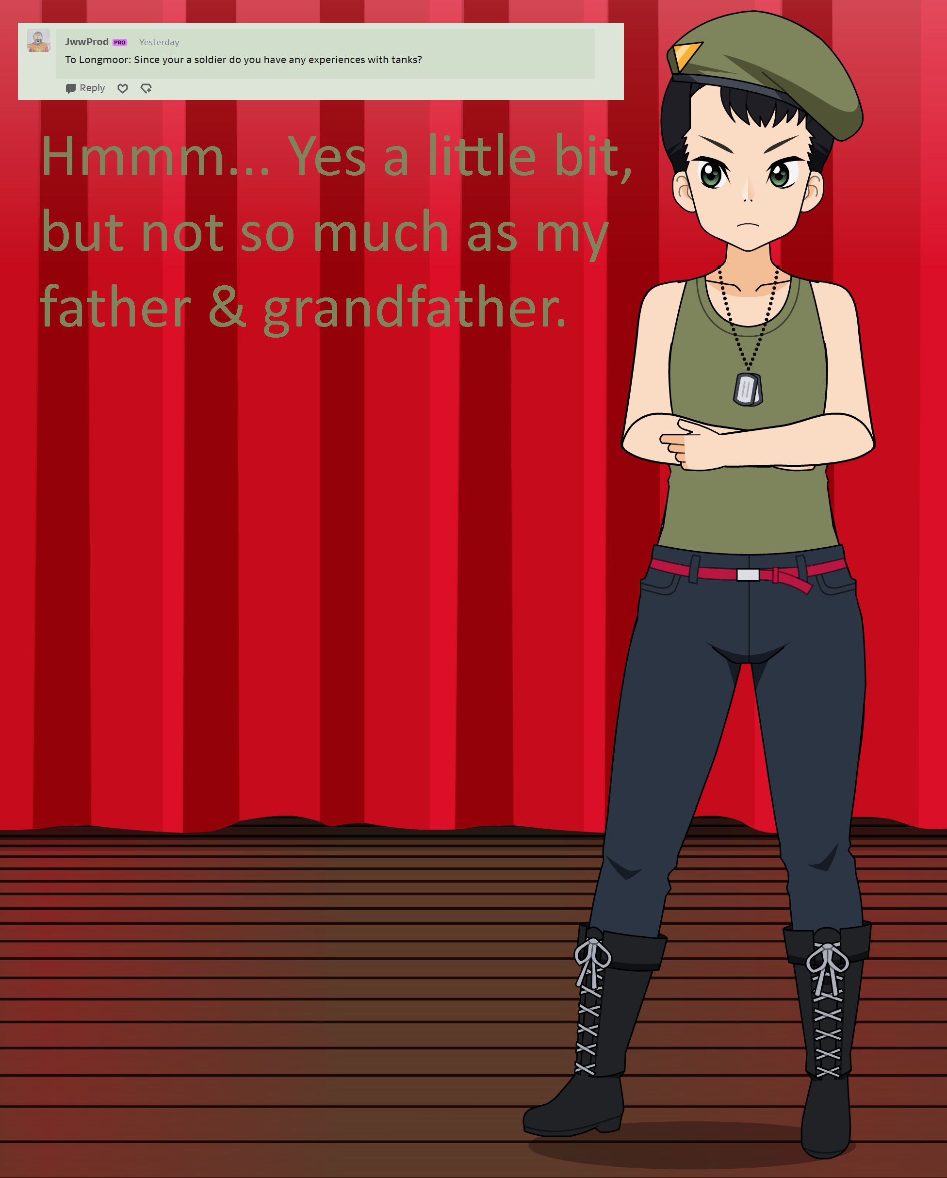 Ask My OCs - Question 3 by Thenewmikefan21 on DeviantArt Ask My OCs - Question 3 by Thenewmikefan21 on DeviantArt
