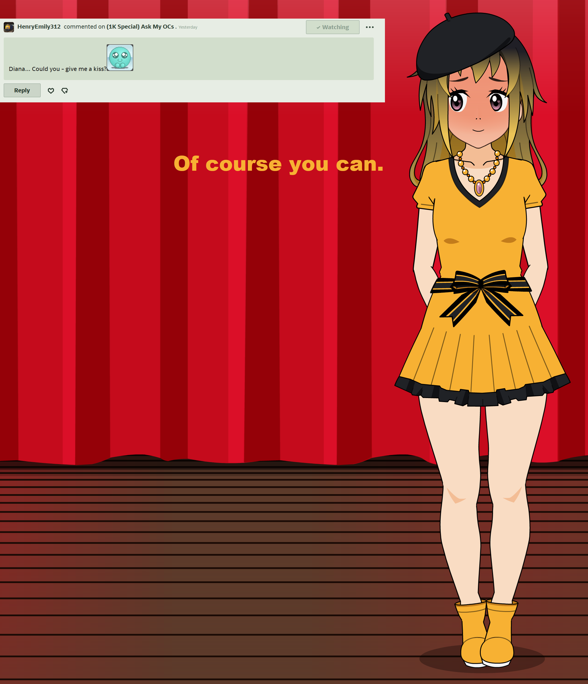 Ask My OCs - Question 11 by Thenewmikefan21 on DeviantArt Ask My OCs - Question 11 by Thenewmikefan21 on DeviantArt