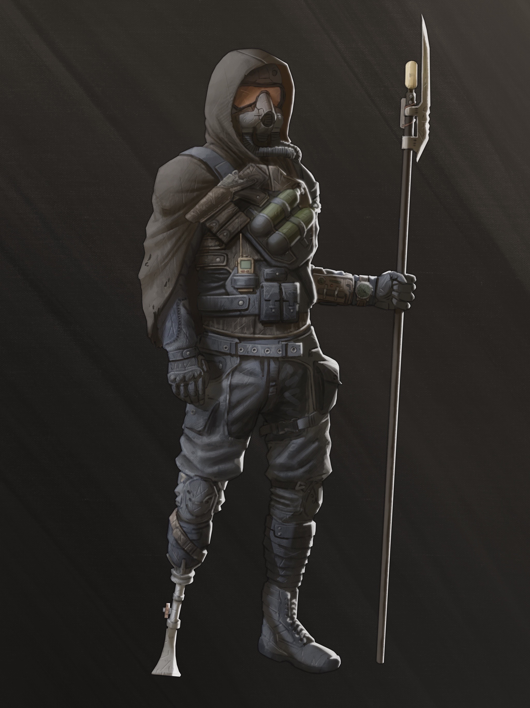 Post Apocalyptic Survivor Concept Art By Weiboi On Deviantart