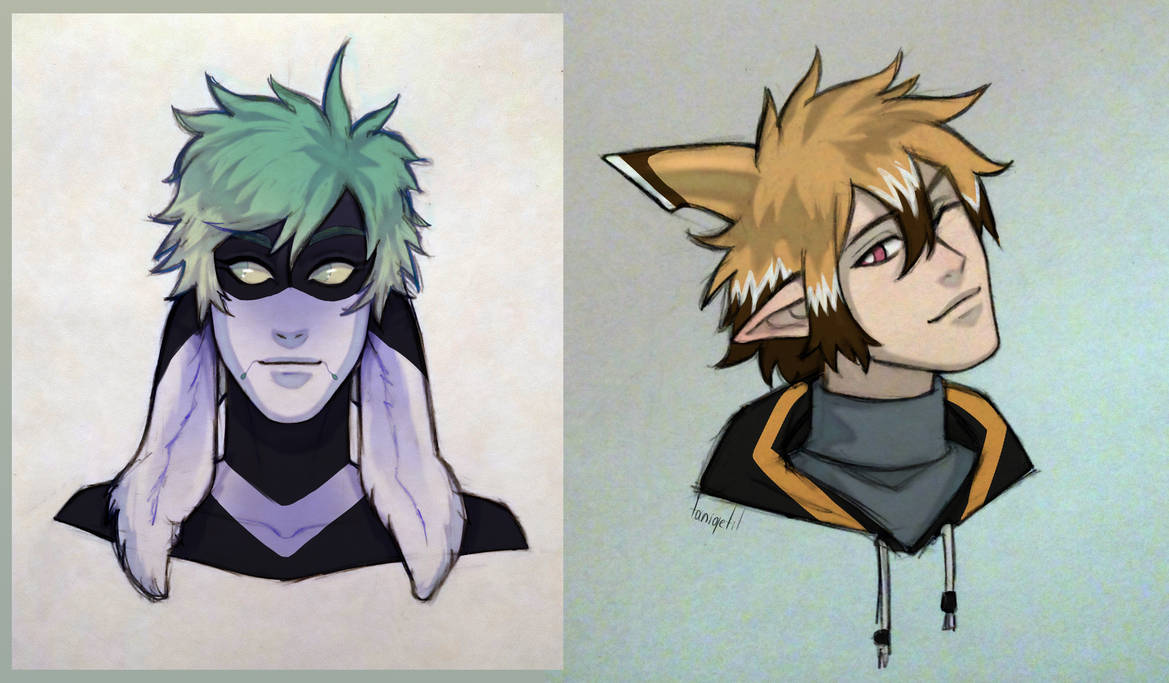 Sketch Portraits By Taniqetil0149 On Deviantart