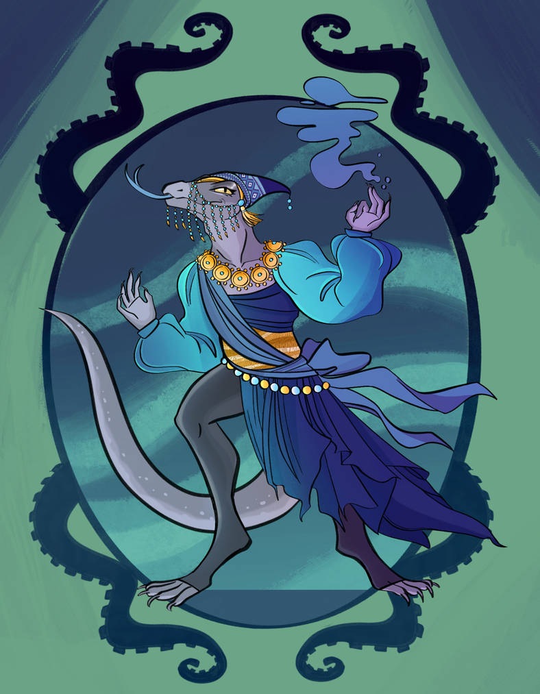 Lizard Lady By Doctor Mental On Deviantart