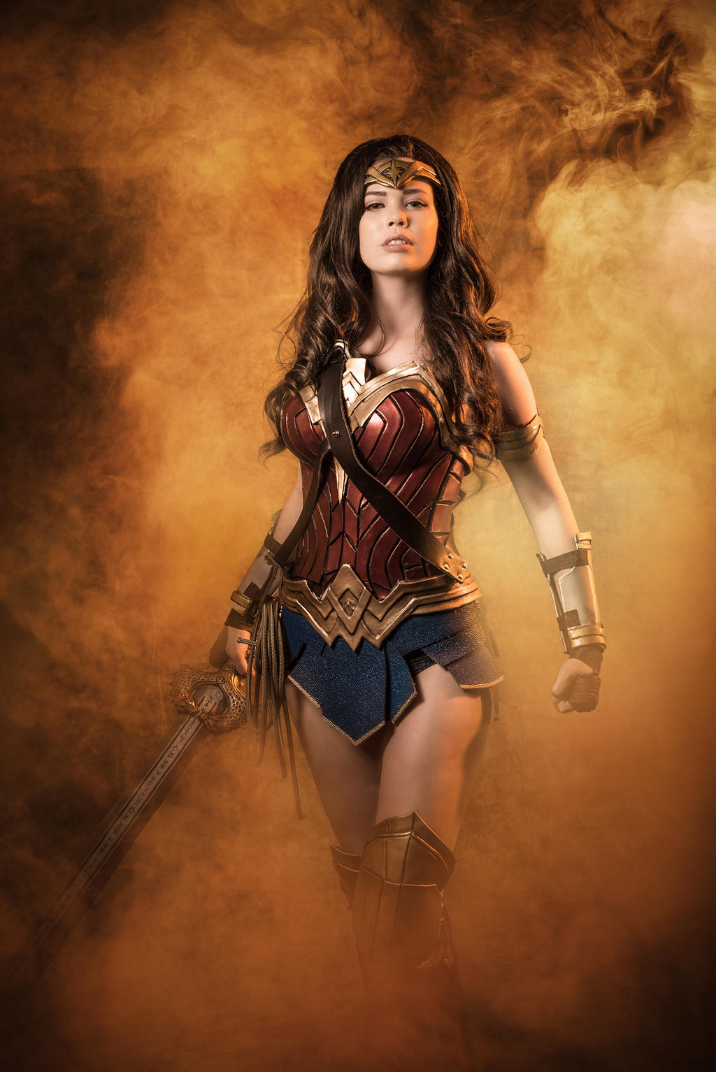 Wonder Woman Justice League Cosplay By Tinemarieriis On Deviantart