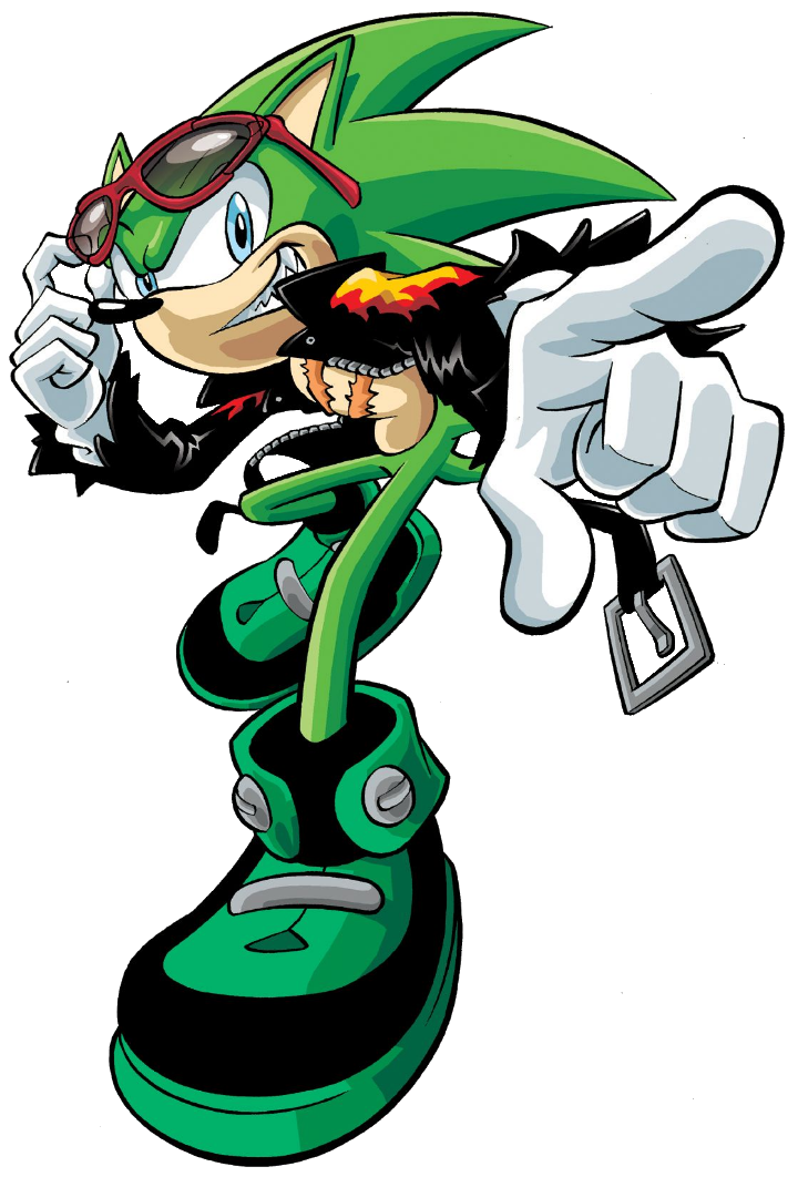 Scourge The Hedgehog Render By Zalgo9997 On Deviantart