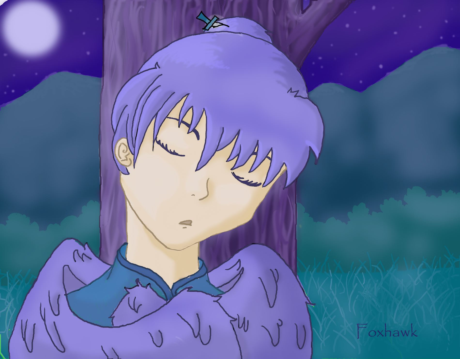 Sleeping hawk photoshop by Foxhawk on DeviantArt