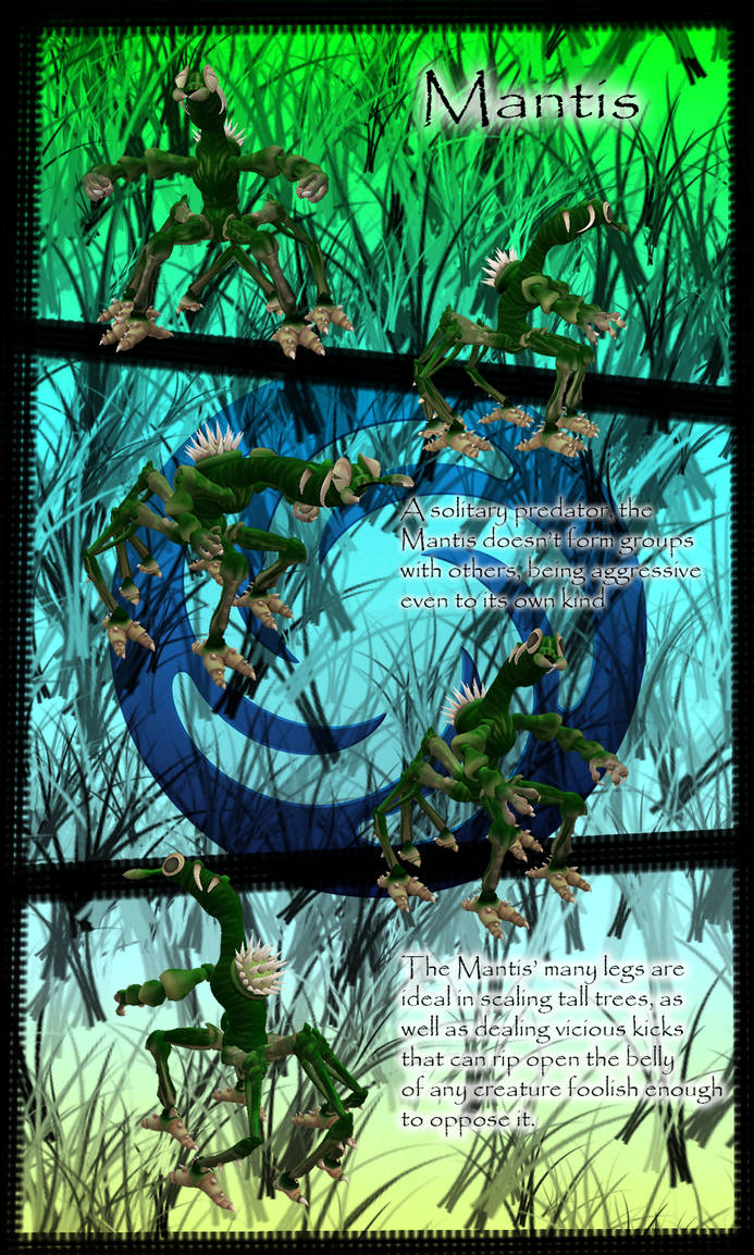 Mantis - Ref Sheet - Spore by Sporelover123 on DeviantArt Mantis - Ref Sheet - Spore by Sporelover123 on DeviantArt