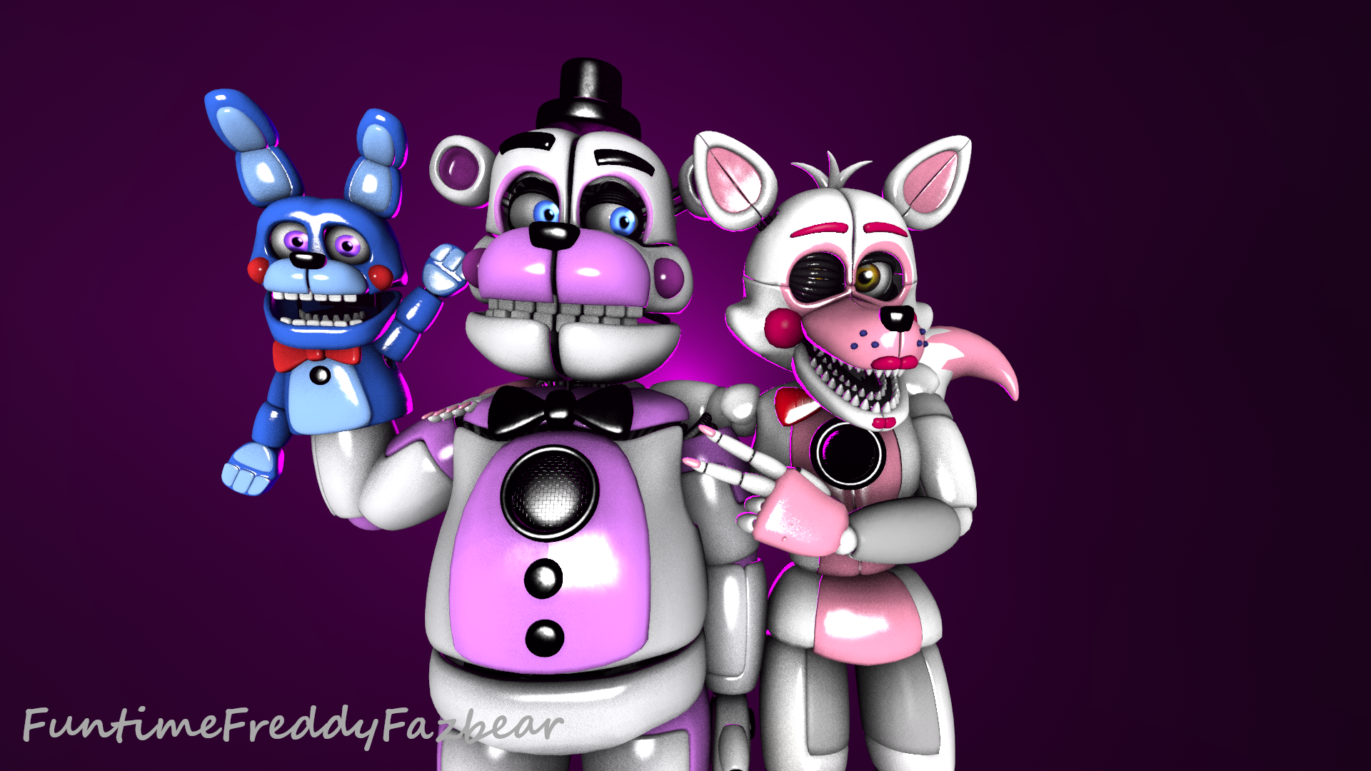 Sfm Fnaf Funtime Freddy And Funtime Foxy By Funtimefreddofazbear On Deviantart
