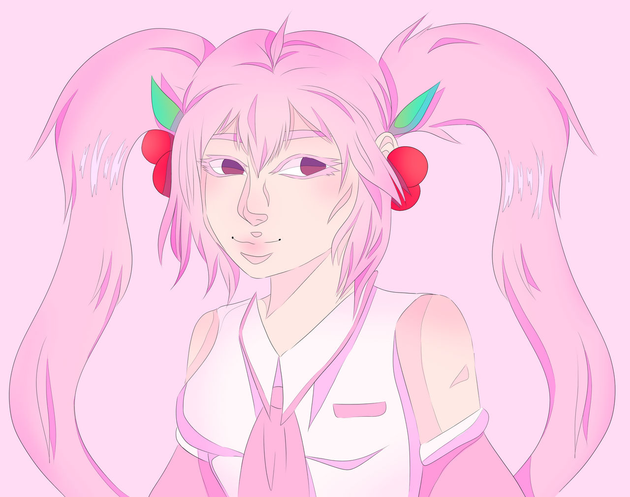 Sakura Hatsune Miku By 0sel On Deviantart