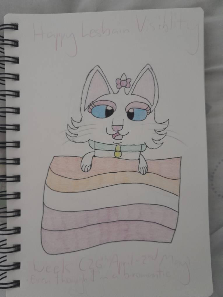 Happy Late Lesbian Visibility Week By Magicpuss380 On Deviantart