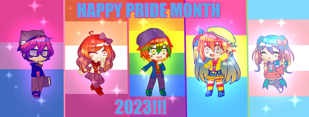 Pride Flags As Gacha Characters By Lillianlover2007 On Deviantart