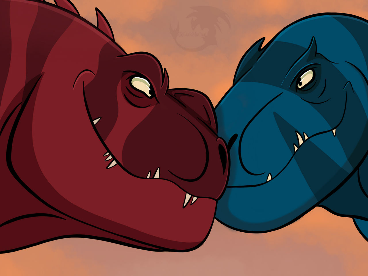 Primal Fang and Red by Eerie-Murmur on DeviantArt Primal Fang and Red by Eerie-Murmur on DeviantArt