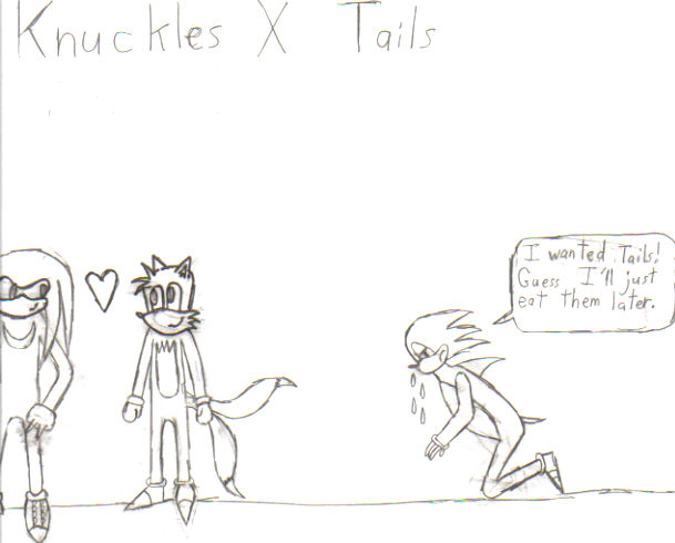 Knuckles X Tails By Taniciusfox On Deviantart