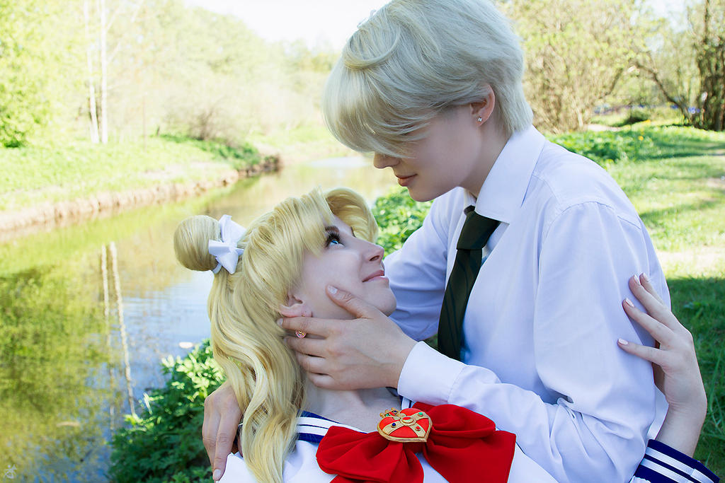 Haruka And Usagi By Ladasever On Deviantart