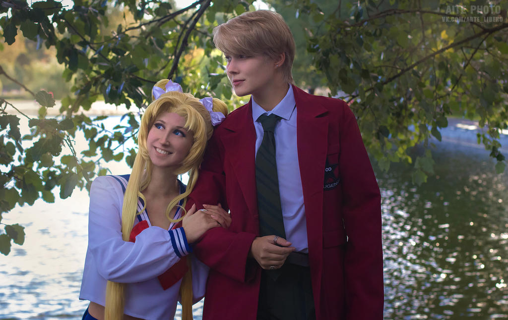 Haruka And Usagi By Ladasever On Deviantart
