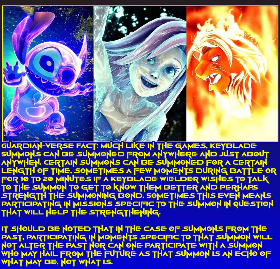 Guardian-Verse Fact: Summons by WOLFBLADE111 on DeviantArt Guardian-Verse Fact: Summons by WOLFBLADE111 on DeviantArt