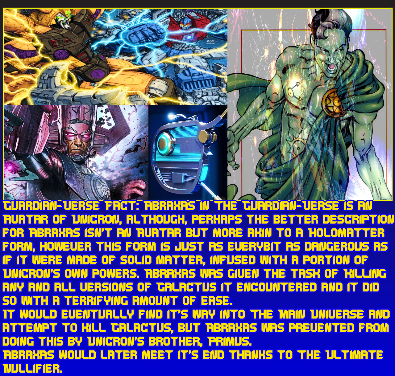 Guardian-Verse Fact: Abraxas by WOLFBLADE111 on DeviantArt Guardian-Verse Fact: Abraxas by WOLFBLADE111 on DeviantArt