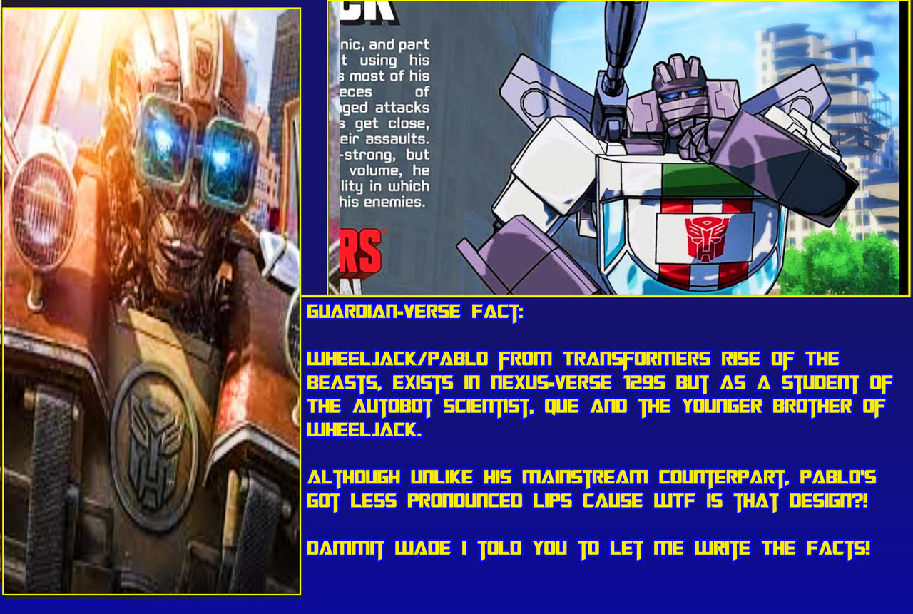Guardian-Verse Fact: Pablo by WOLFBLADE111 on DeviantArt Guardian-Verse Fact: Pablo by WOLFBLADE111 on DeviantArt