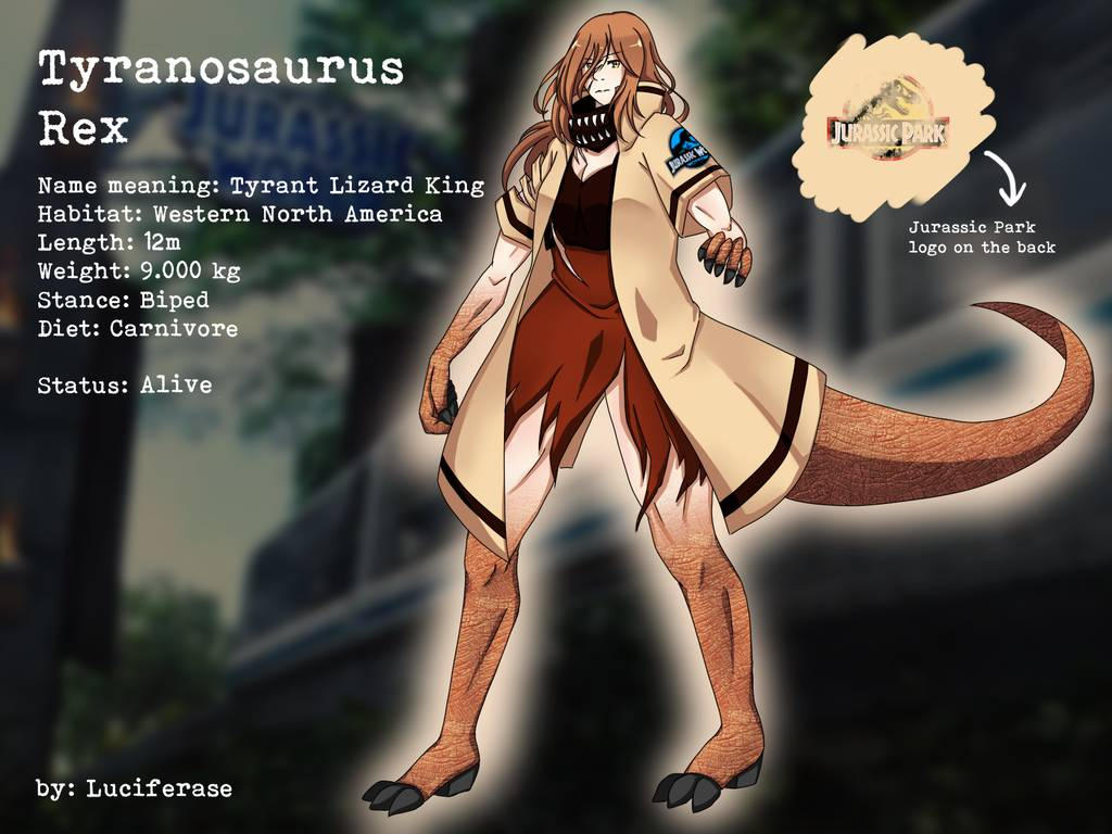 Human Rexy Rexyverse By Chrisz2006 On Deviantart