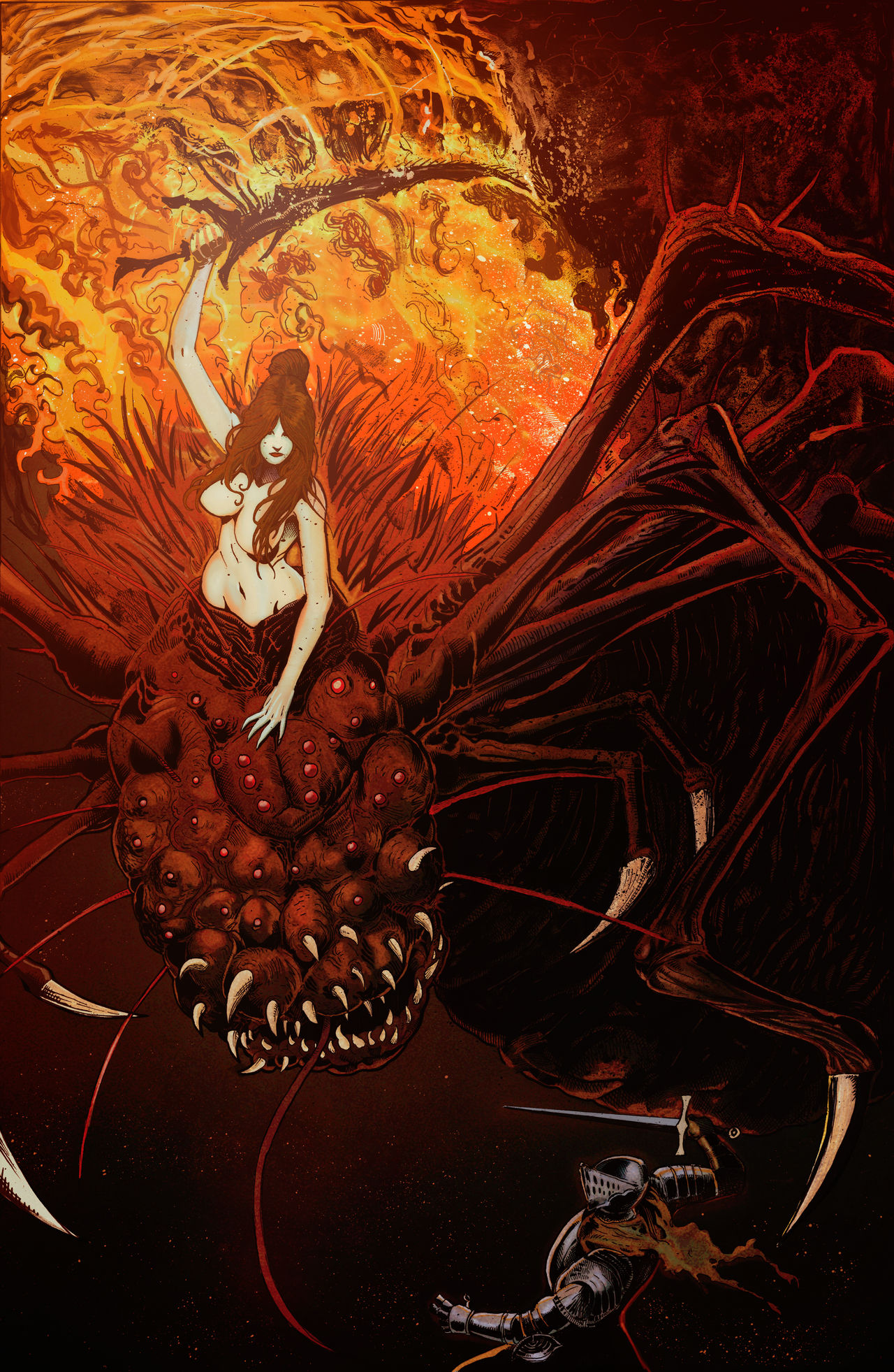 Chaos Witch Quelaag By Christianwillett On Deviantart