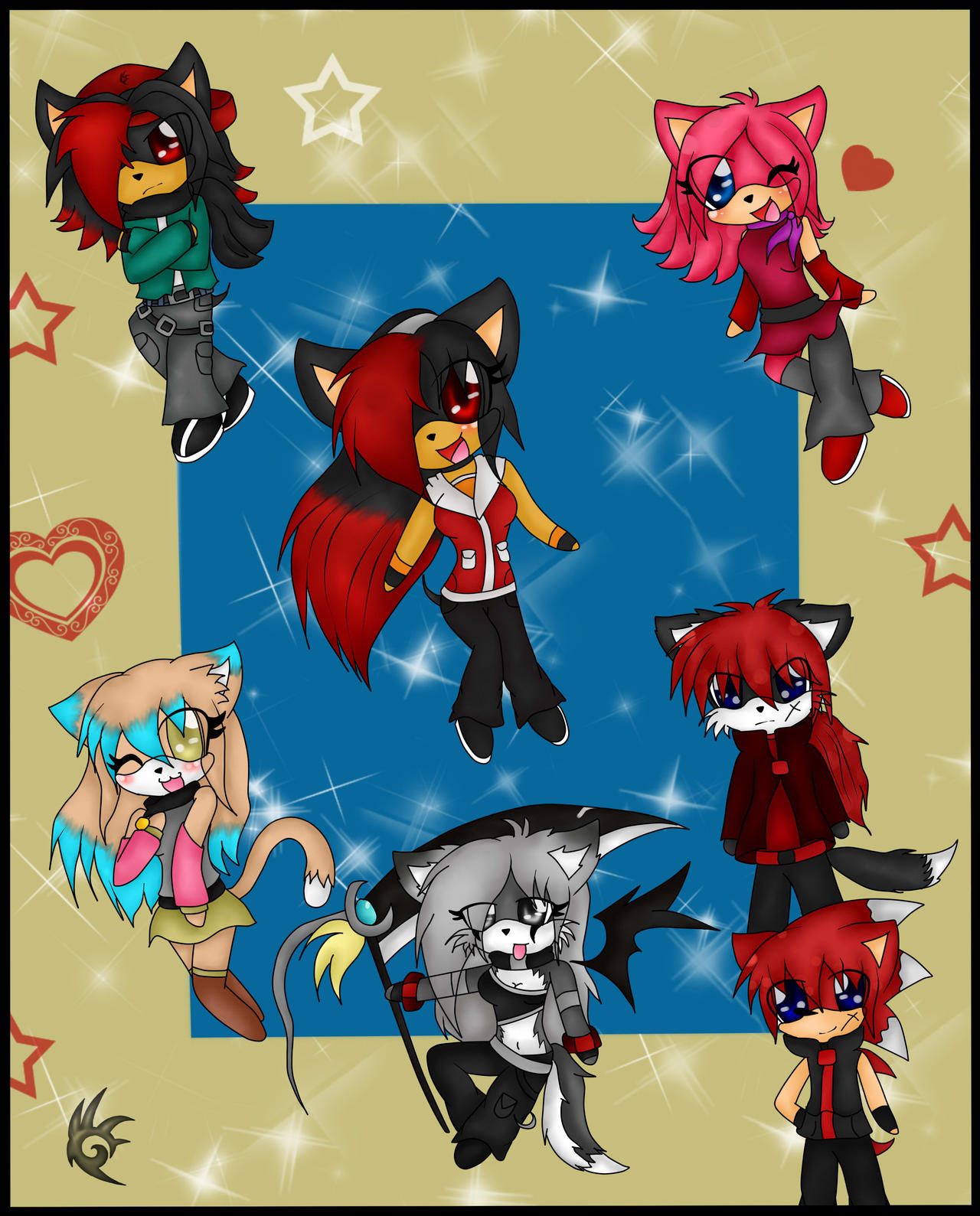 My Oc Chibis B By Anini Chu On Deviantart