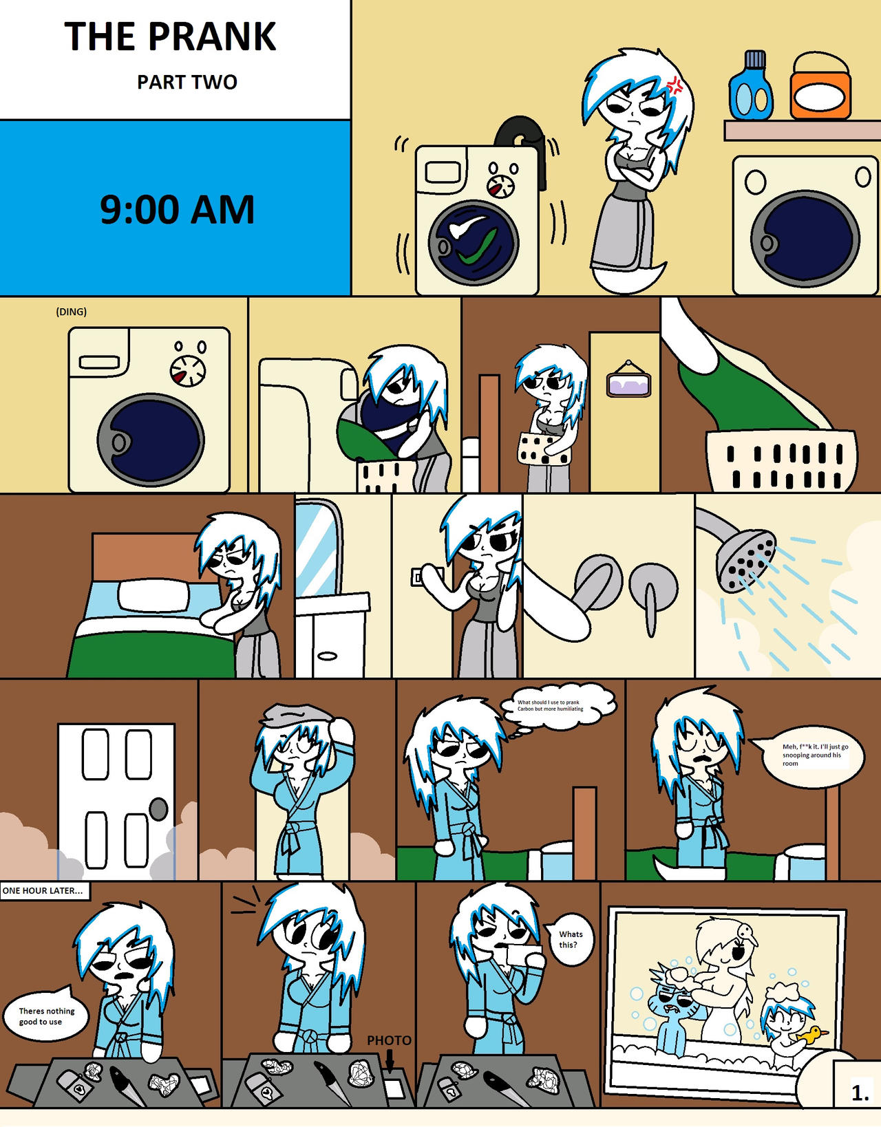 The Prank Part Two Comic By Zombieray10 On Deviantart