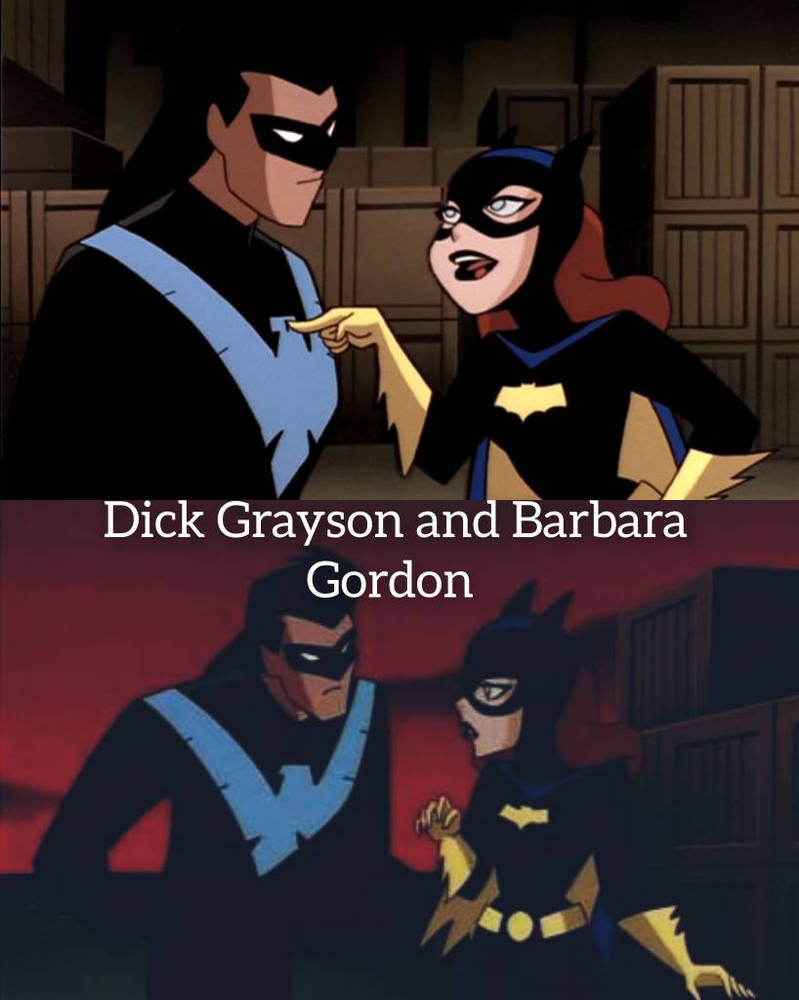 Dick Grayson And Barbara Gordon By Guardian2001 On Deviantart