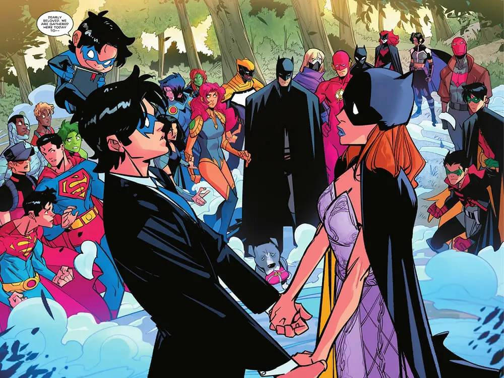 Dick Grayson And Barbara Gordon By Guardian2001 On Deviantart