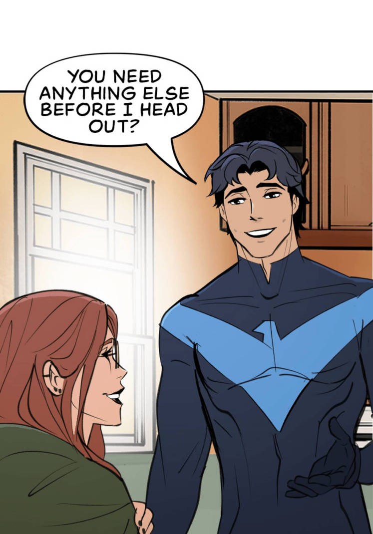 Dick Grayson And Barbara Gordon By Guardian2001 On Deviantart