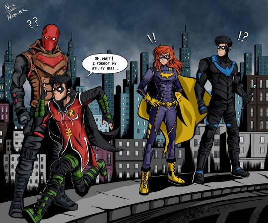Dick Grayson And Barbara Gordon By Guardian2001 On Deviantart