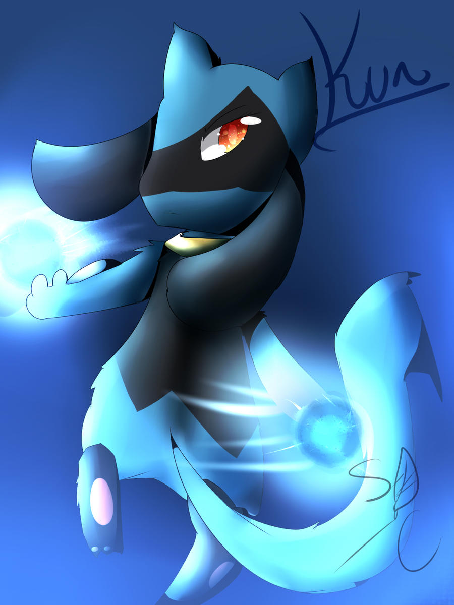 Kun The Female Riolu By Silver Chimest On Deviantart