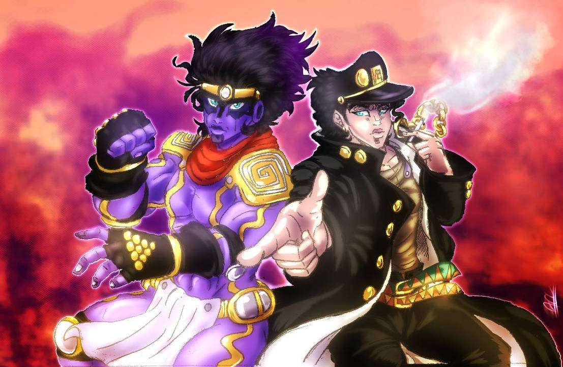 Jojos Bizarre Adventure Kujo Jotaro By Artkotaro08017 On Deviantart