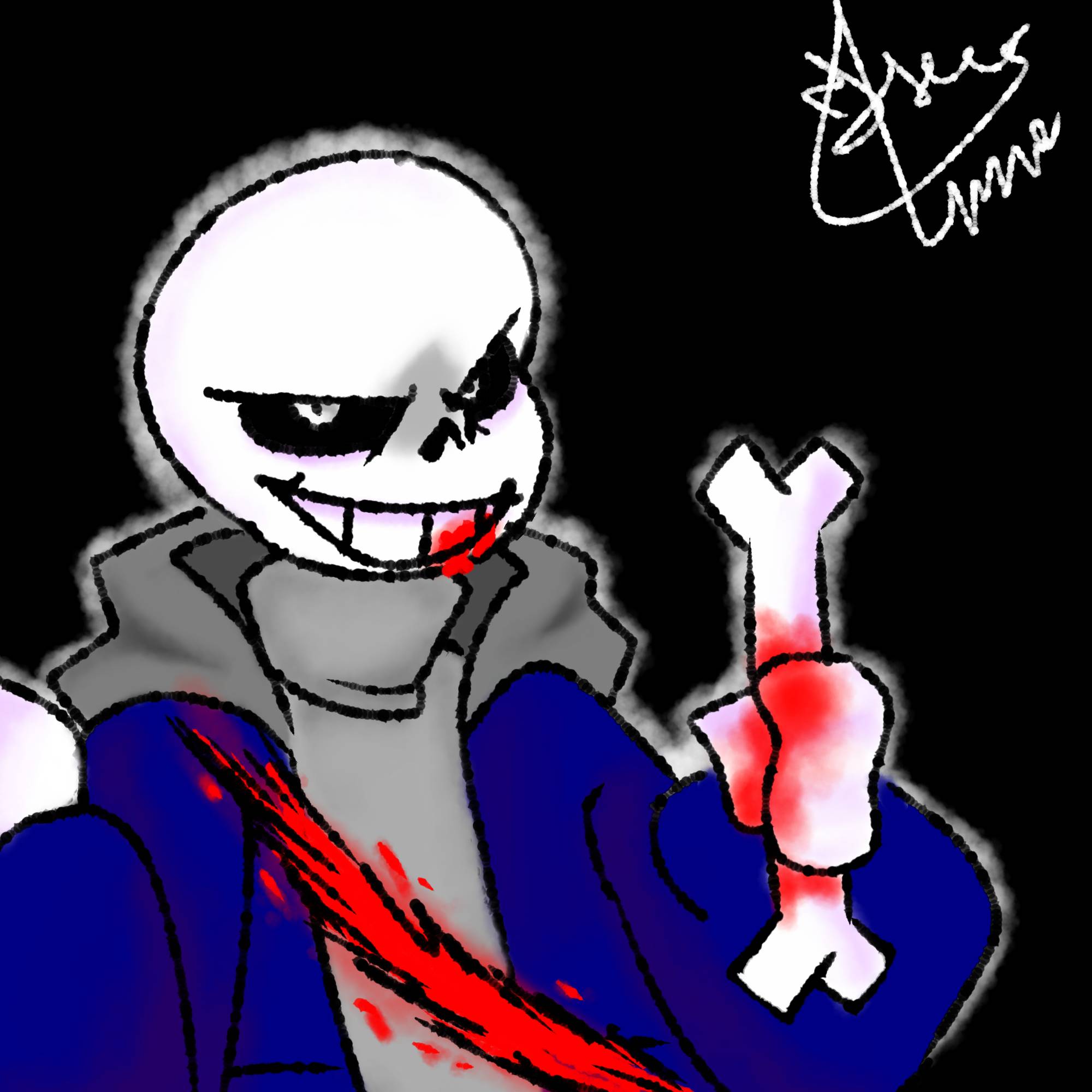 UnderTale Last Breath Sans Phase 2 by DTSansOfc on DeviantArt UnderTale Last Breath Sans Phase 2 by DTSansOfc on DeviantArt