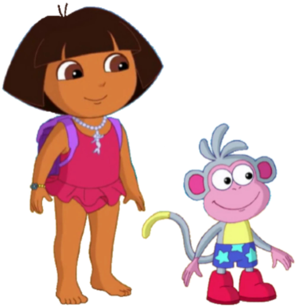 Dora And Boots Going To The Beach Together By Joshuabon17 On Deviantart