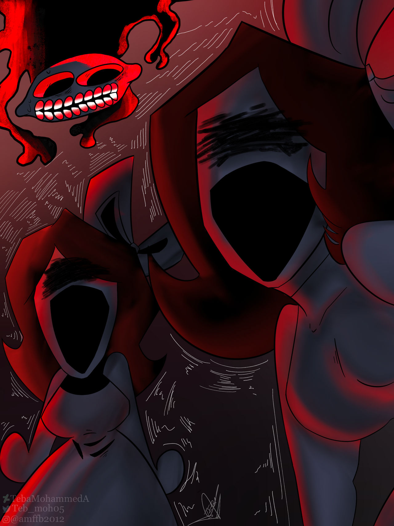 Fnf Twinsomnia Boogieman Girl And Lemon Demon By Tebamohammeda On Deviantart