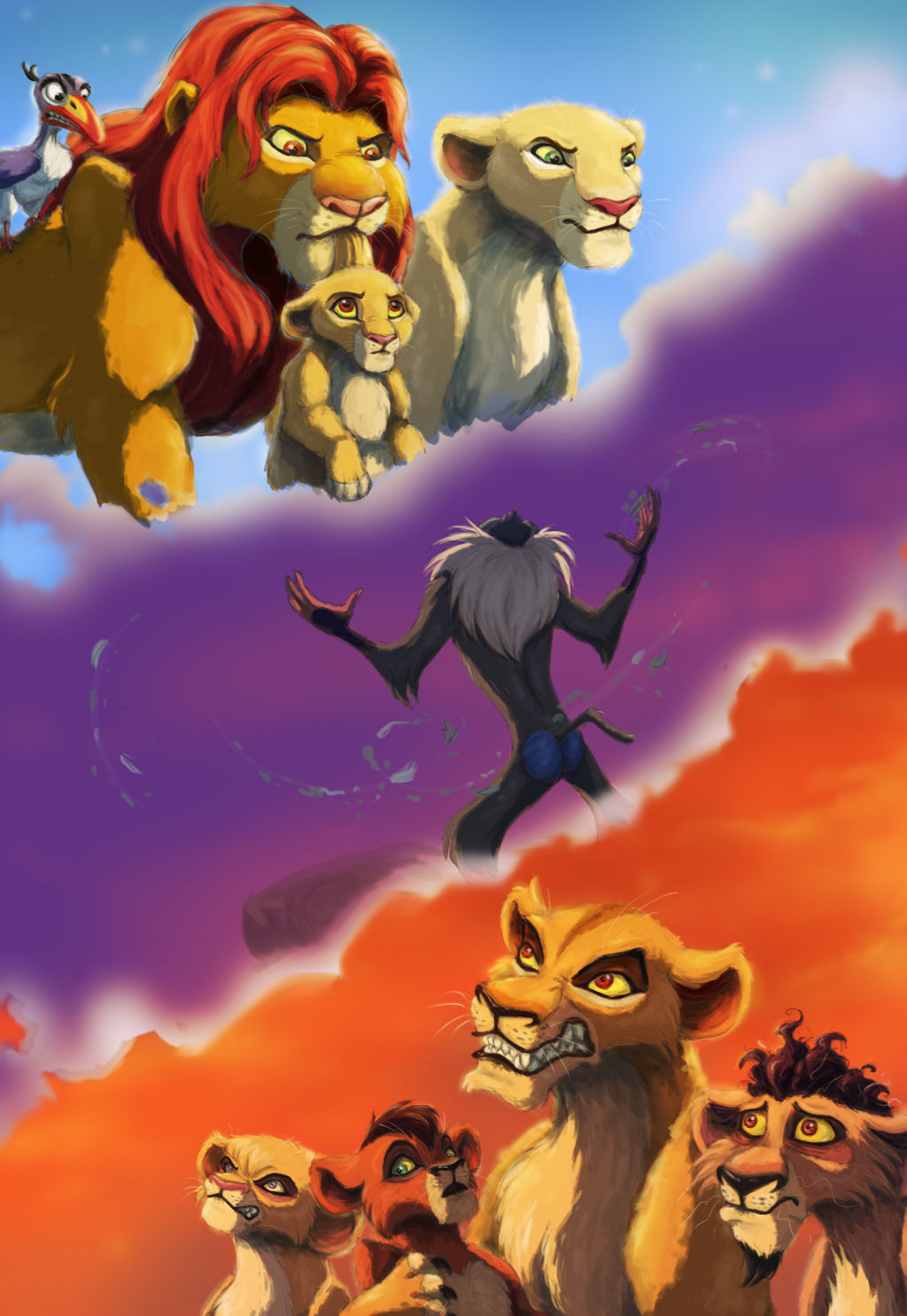 The Lion King 2 Simbas Pride 20th Anniversary By Iceflowerglow On Deviantart