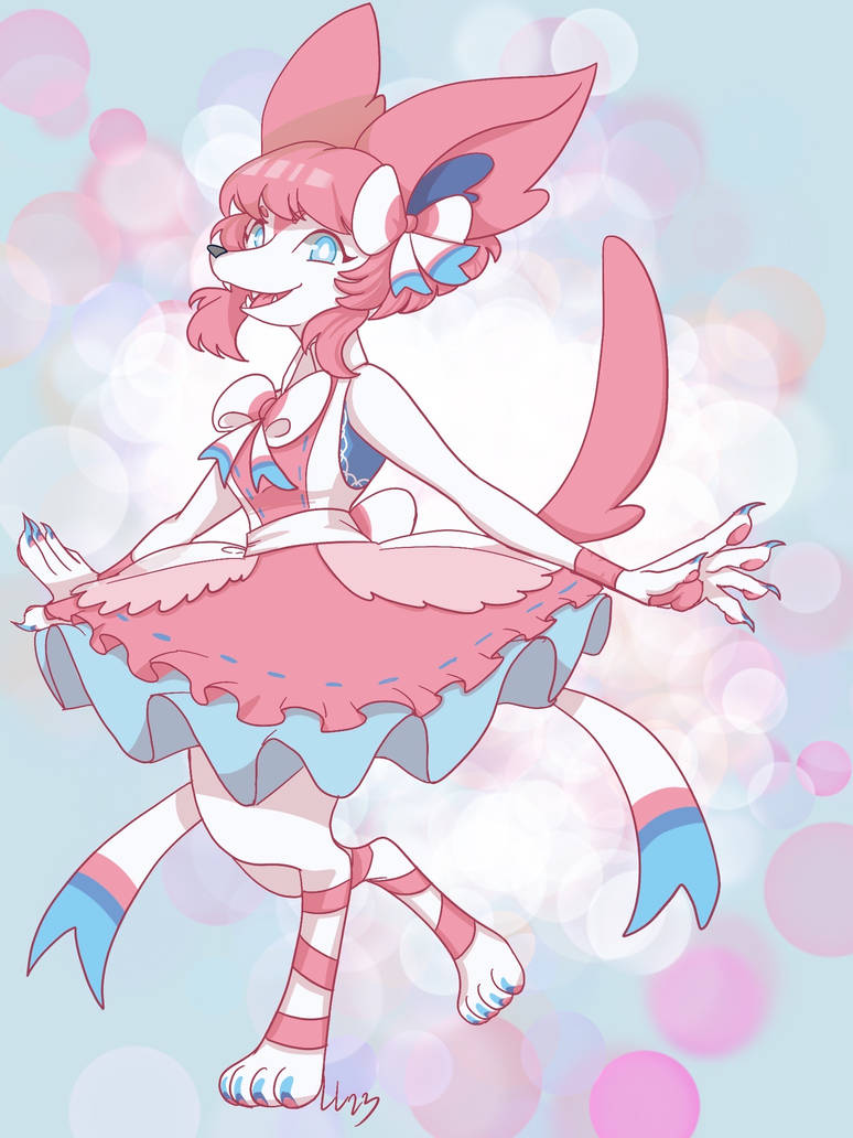 Sylveon Braixen By Spiritedsketchbook On Deviantart