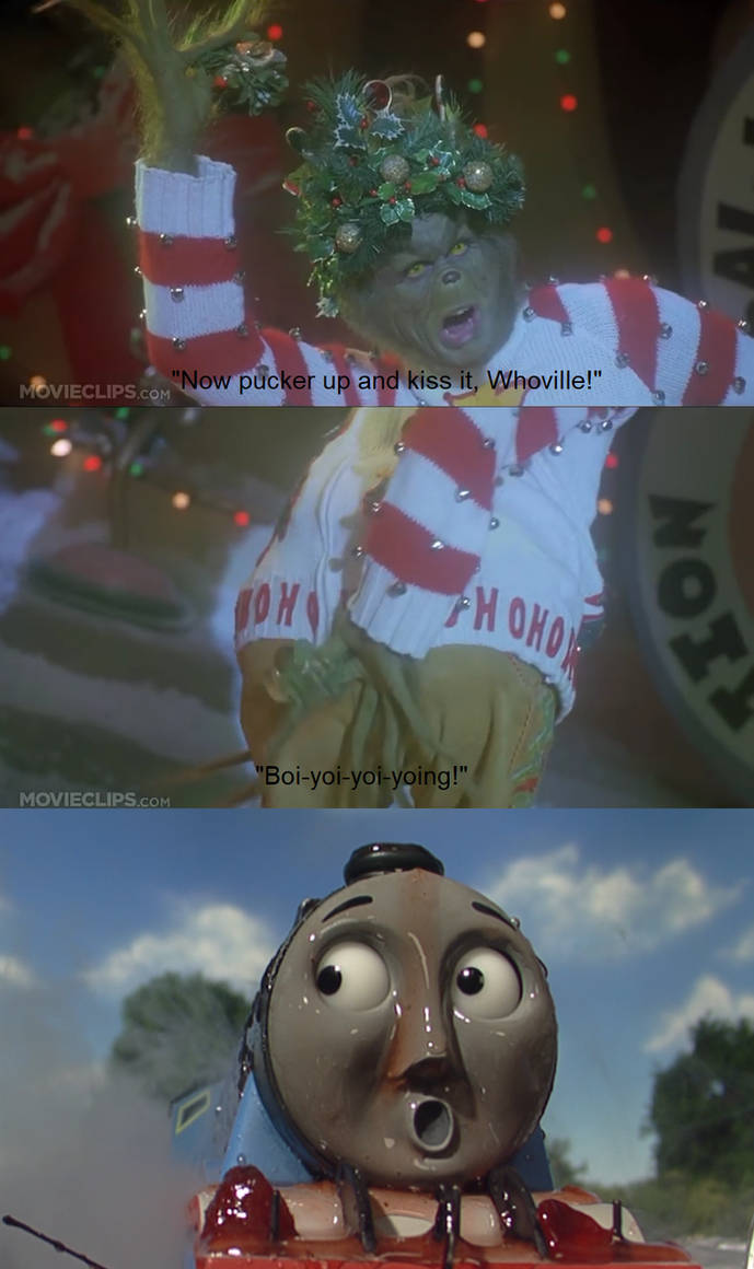 The Grinch Tells Gordon To Kiss It By Sawaokita39 On Deviantart